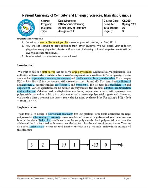 Github Raorafay Devdsa Assignment 1 Task Is To Design A Polynomial Calculator That Can