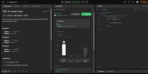 Vethika Venkatraman On Linkedin Day 1930 Problem Number 709 To Lower Case Given A