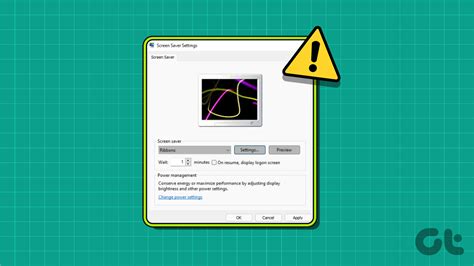 3 Fixes When The Windows 11 Screen Saver Settings Is Greyed Out Guiding Tech