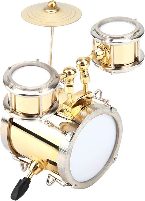 Pissente Miniature Drum Ornament Brass Mini Miniature