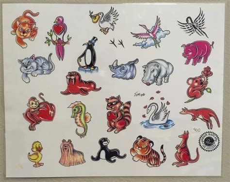 Cute Tattoo Flash