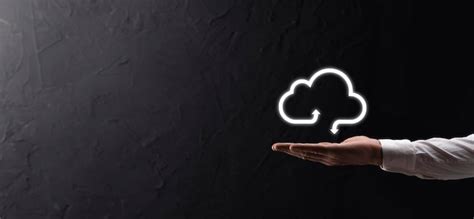 Premium Photo Business Woman Holding Icon Cloud Computing Network And Icon Connection Data