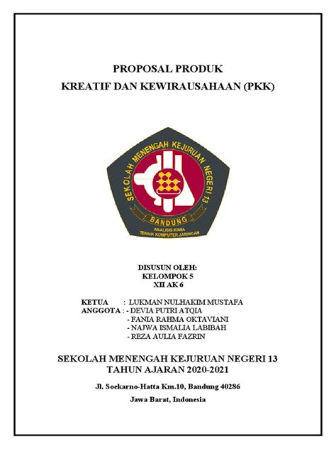 Proposal Pkk Getine Kel 5 Pdf
