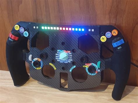 Logitech G G Mercedes F Steering Wheel Mod Addon With Led Rpm Lights Etsy