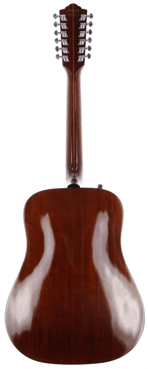 1990s Guild D212 Nt Twelve String Electro Acoustic Guitar Made In Usa