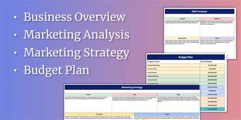 Marketing Plan Template For Marketing Consultants Consultport