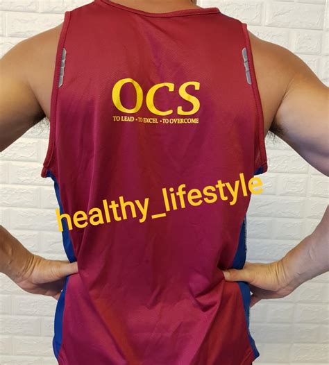Saf Ocs Singlet L Mens Fashion Activewear On Carousell