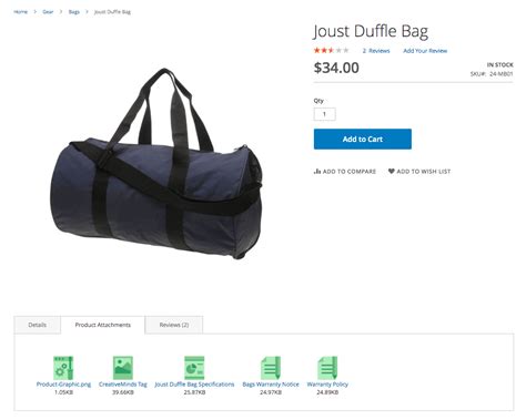 Product Attachments Extension For Magento 2 Improve Product Pages