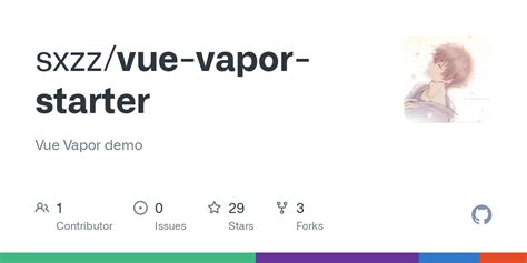 Github Sxzzvue Vapor Starter Vue Vapor Demo