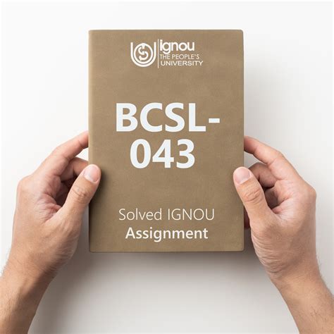 Ignou Bcsl 043 Assignment Question Paper Free Download 2023 24