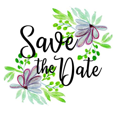 Save The Date Clipart