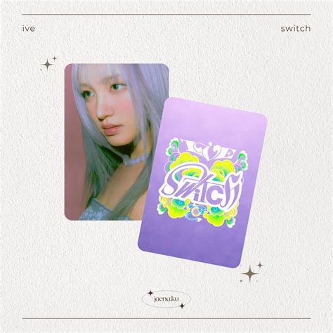 [ive] Photocard Switch Heya Ive Yujin Gaeul Rei Wgyoung Liz Leeseo