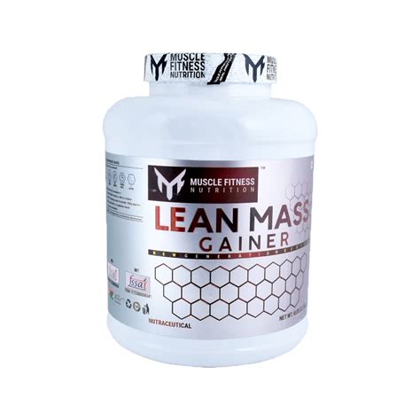 Lean Mass Gainer Muscle Fitness Nutritions