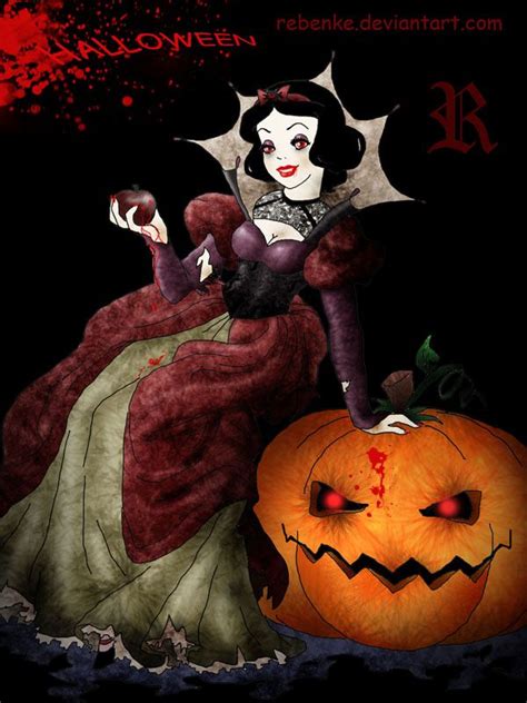 Vampire Dark Disney Disney Princess Halloween Snow White Art