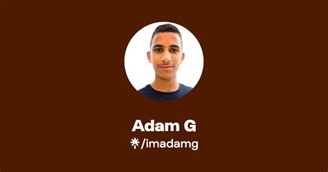 Adam G Linktree