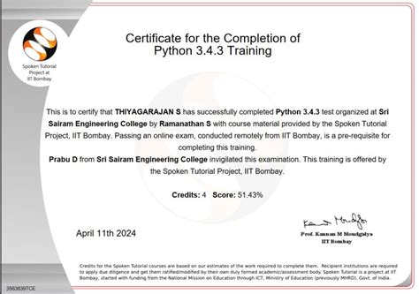 Thiyagarajan S On Linkedin Python Programming Spokentutorial