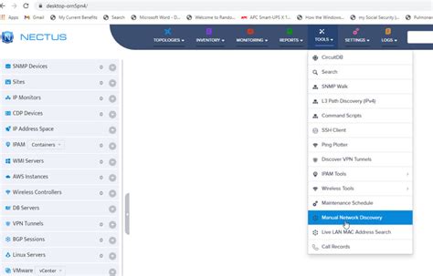 How To Discoveradd A Single Device In Nectus 164xx Network Monitoring Tools