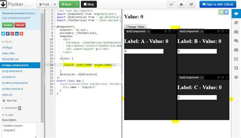 Css Angular 2 And Golden Layout Height Not Issue Not Accepting
