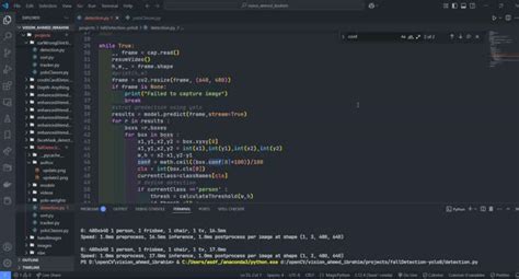 ai security yolov8 opencv machinelearning deeplearning… ahmed gaber