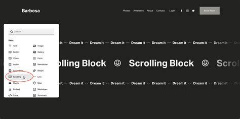 How To Use The Squarespace Scrolling Block A Beginners Guide