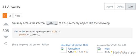 Python笔记 Sqlalchemy Model转dict（主流方法，一行解决） Csdn博客