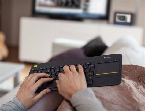 Logitech K400 Wireless Touch Keyboard With Multi Touch Touchpad Artofit