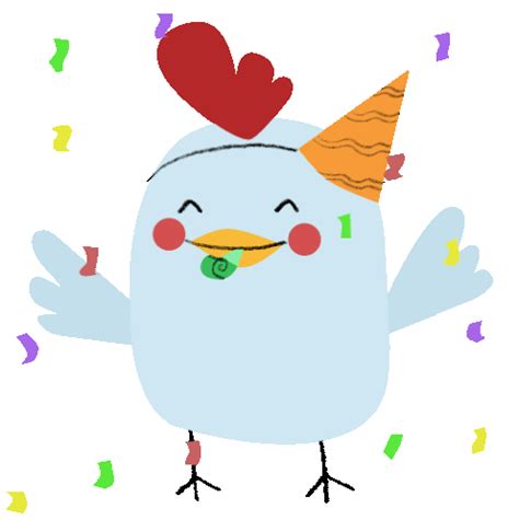 Dancing Chicken Sticker Dancing Chicken Celebrate Discover And Share S