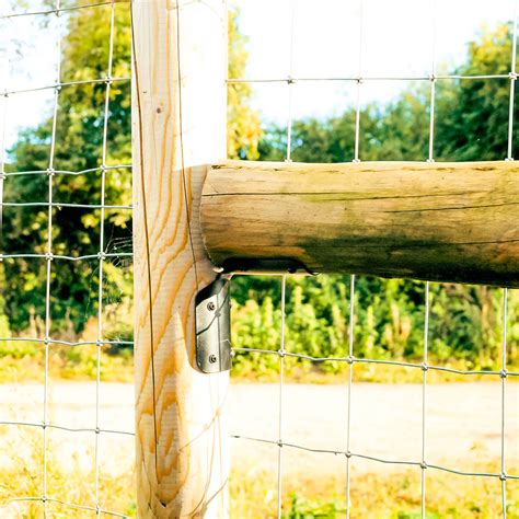 Round Fence Post Bracket For Fixing Or Installing Fences