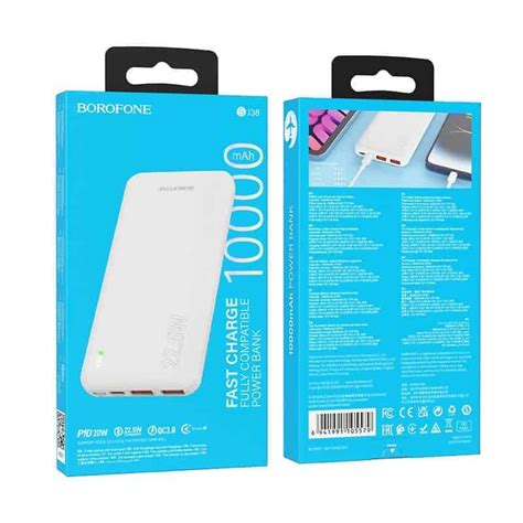 Borofone Bj20 10000mah Fast Charging Power Bank