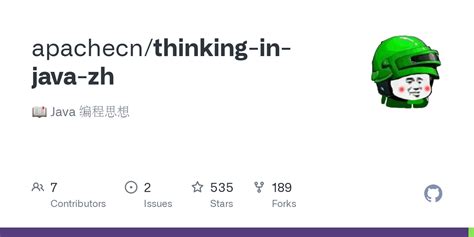 GitHub apachecn thinking in java zh book Java 编程思想