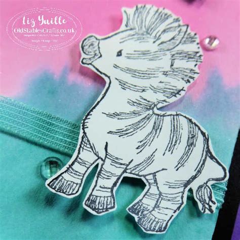 Zany Watercolour Background For Zany Zebras