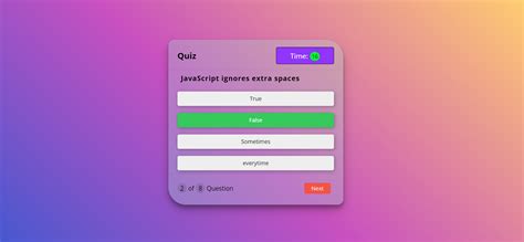 Github D 4 Dibakarquiz App A Simple Quiz App Using Html Css