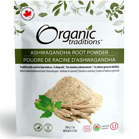 Organic Traditions Ashwagandha Root Powder 200g