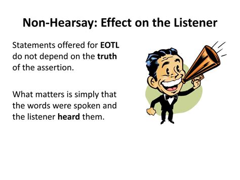 Ppt Cvls Hearsay Refresher Powerpoint Presentation Free Download Id 2635845