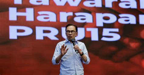 Anwar Tawaran Harapan Ge15 Manifesto Is For The Rakyat New Straits