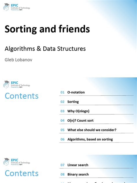 Lecture1 Sorting Searchespptx Pdf