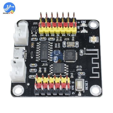 Module Sans Fil Wifi 32 Bits Micro Usb 5v 33v Esp8266 Ch340 Ch340g Réseau Wifi Puissant