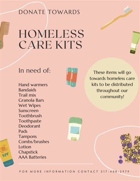 Mia Knoops Service Learning Blog Homeless Care Kits