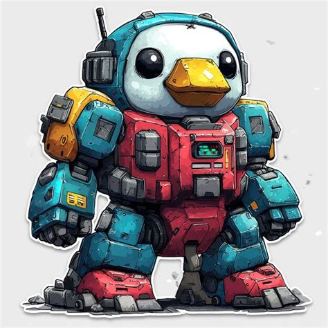 A Drawing Of A Robot That Has The Word Robot On It Premium Ai