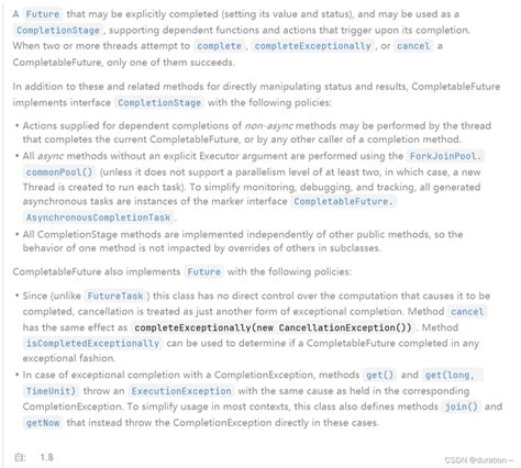 Completablefuture用法详解comtablefuture的用法 Csdn博客