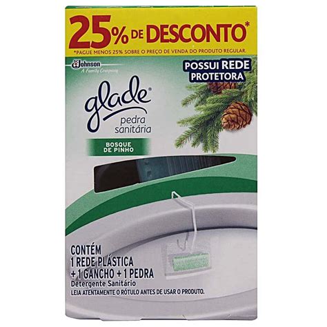 Pedra SanitÁria Glade Promocional 25g Pinho Lavagnoli