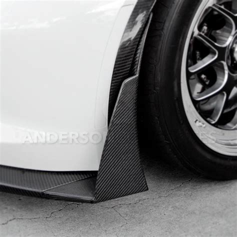 Anderson Composites 14 Chevrolet Corvette C7 Z06 Front Bumper Canards