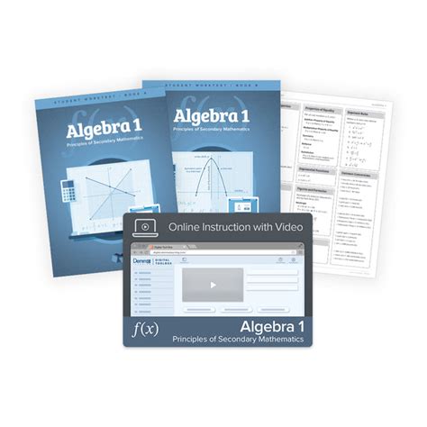 Algebra 1 Principles Of Secondary Mathematics Set Demme Learning Store