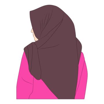 Hijab Muslim Woman Vector Art Png Vector Illustration Of Muslim Woman