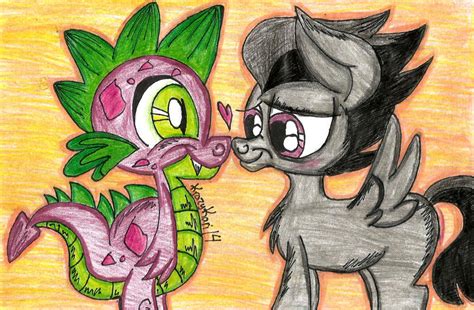 Mlp Rumble X Spike Colored By Krazykari On Deviantart