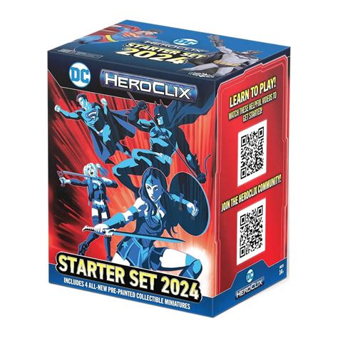 Dc Heroclix Starter Set 2024 Clix Colombia Figuras Heroclix En
