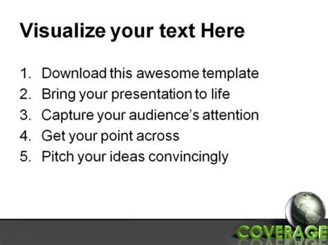 Global Coverage Internet Powerpoint Templates And Powerpoint Backgrounds 0211