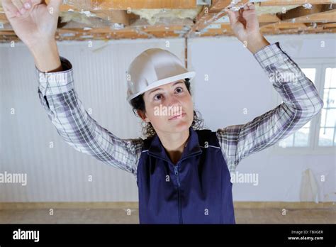 Woman Inside Home Cladding Hi Res Stock Photography And Images Alamy
