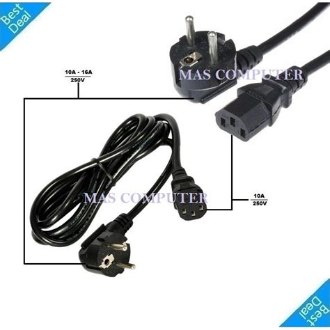 Jual KABEL POWER PC METER SUPER KABEL POWER CPU METER STANDAR KABEL POWER PC Indonesia