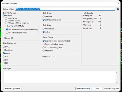 JLCPCB Error Messages In Gerber Viewer Manufacturing KiCad Info
